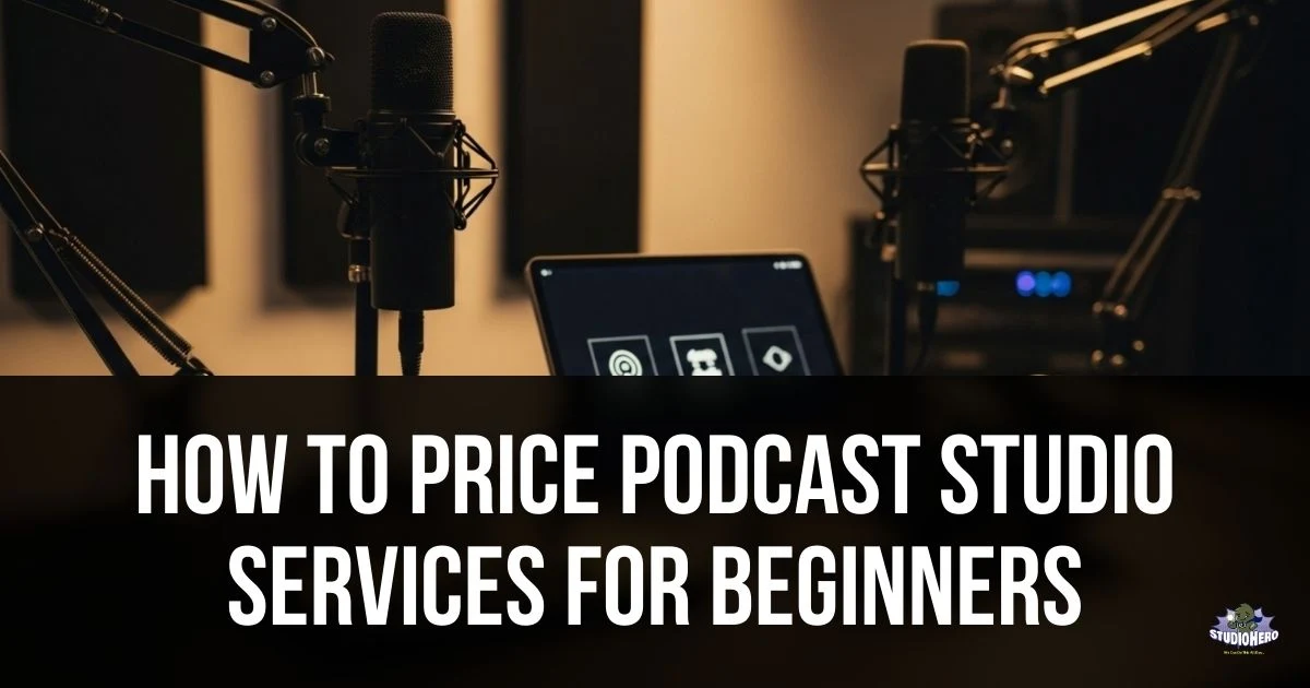 How to Price Podcast Studio Services for Beginners ( Full Guide 2026)